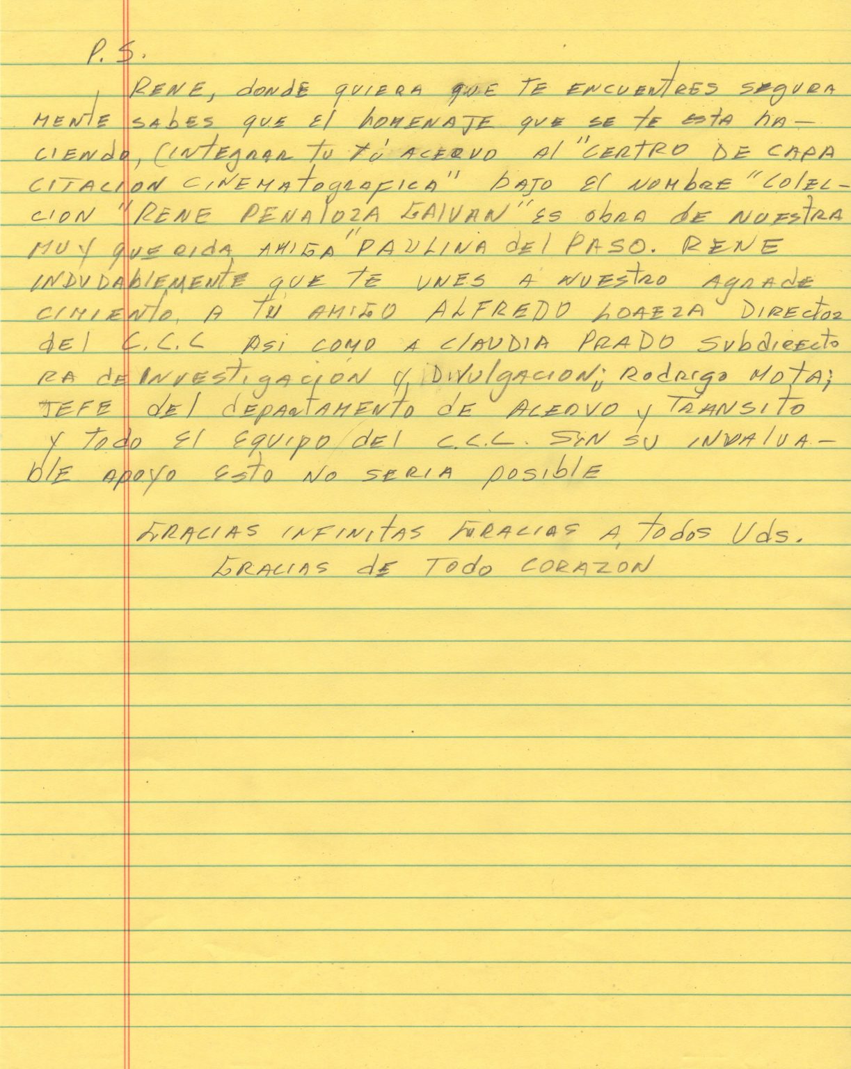 Cuando pierdes un hijo, carta a René por Edilberto Peñaloza – Rene ...